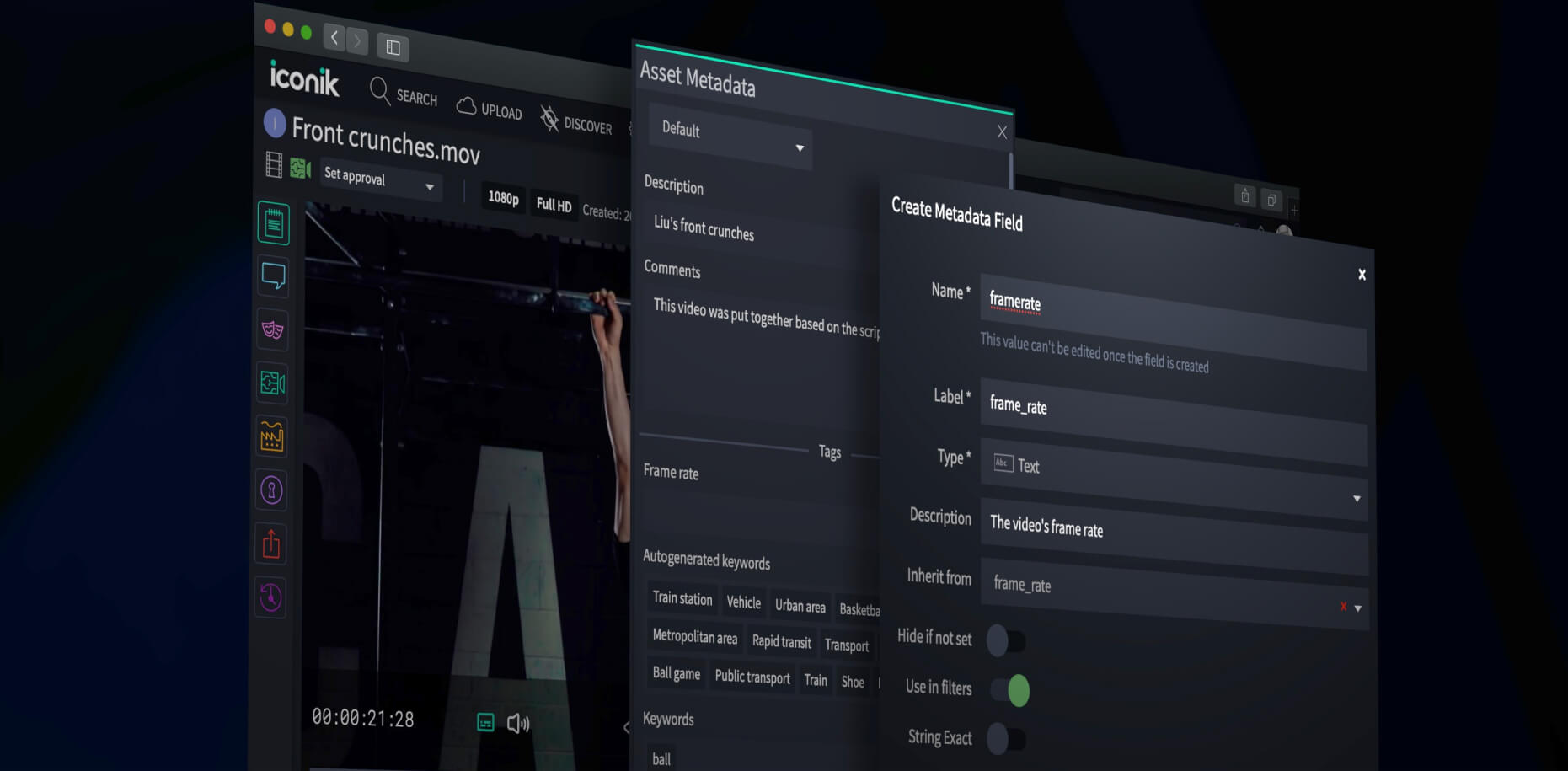 Map Your Metadata In Iconik